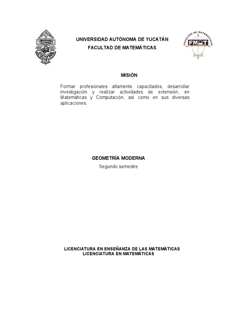 Geometria Moderna LEM LM | PDF | Geometría | Aprendiendo estilos