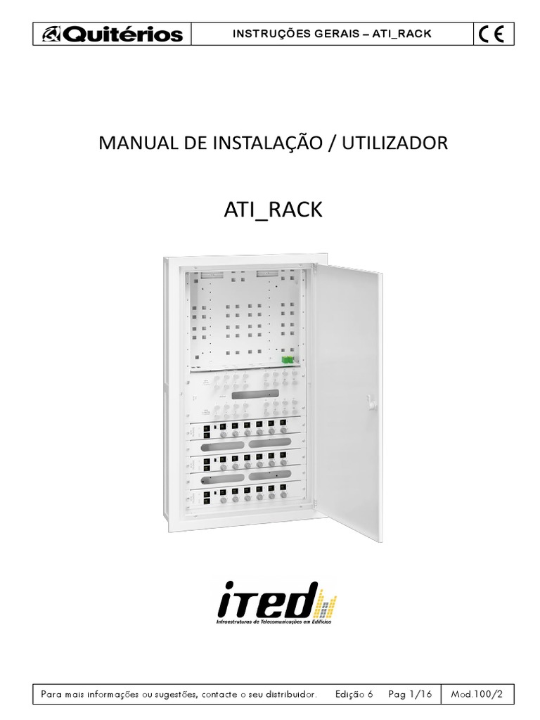 Manual Instalação ATI Quitérios | PDF | Internet | Rede de Computadores