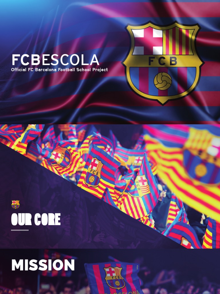Fcbescola: Official FC Barcelona Football School Project | PDF | Fc ...