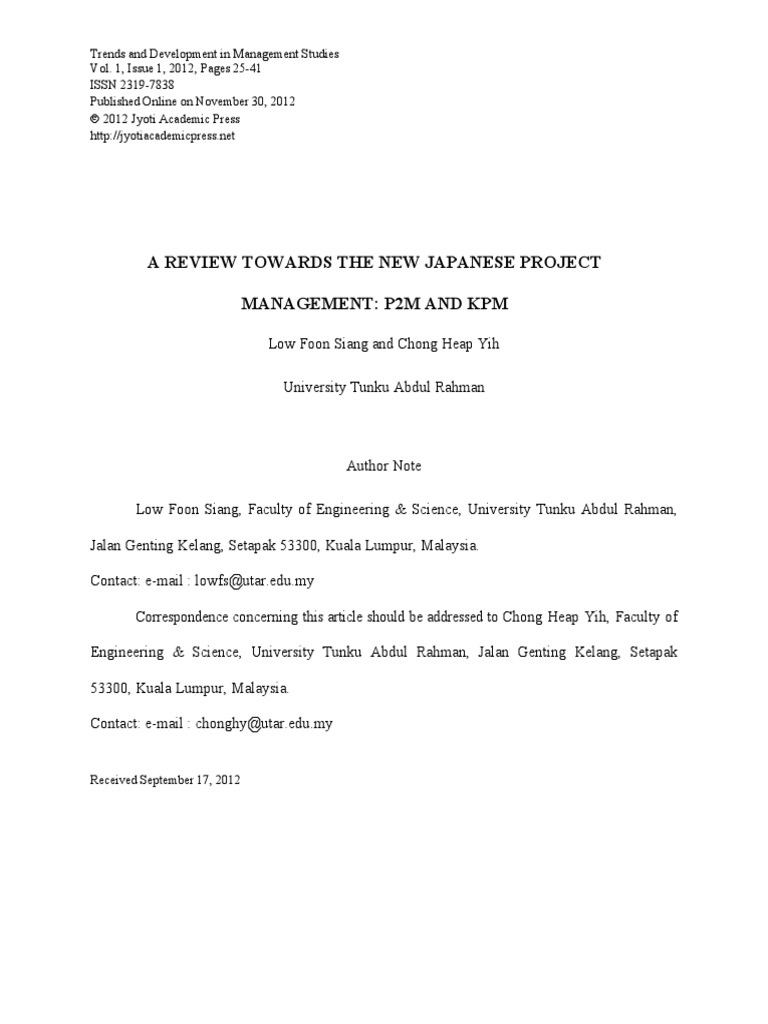 p2m Ingles | PDF | Project Management | Strategic Management