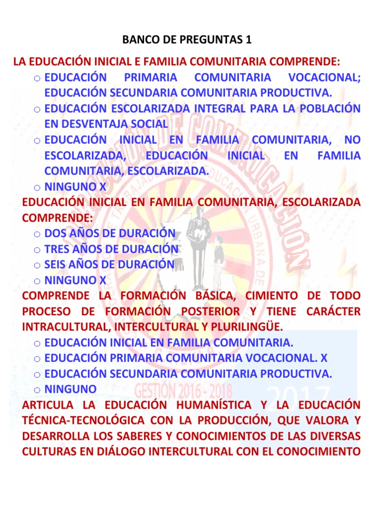 Banco de Preguntas 1 | PDF | Evaluación | Servicio Civil