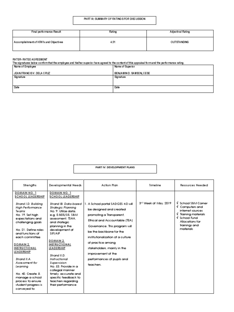 Part 1 To 3 Opcrf 2019 | PDF | Learning | Cognition