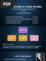 Ralph Tyler Model of Curriculum Development | PDF | Curriculum | Evaluation