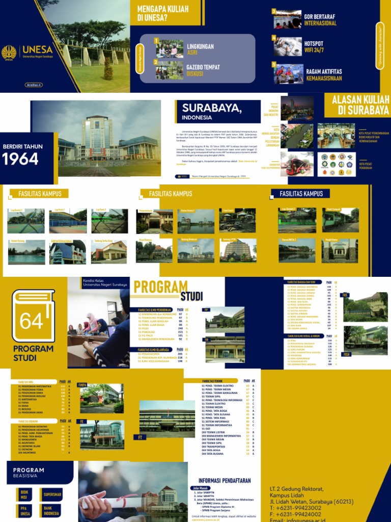 Brosur Unesa | PDF