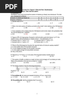 Midterm Exam in Statistics and Probability (Grade 11) | PDF | Variance | Mean