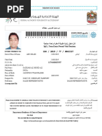 UAE Visit Visa Sample | PDF | Travel Visa | Cultural Globalization