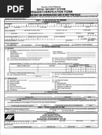 SSS Form (Specimen Signature Card) | PDF | Identity Document | Written ...