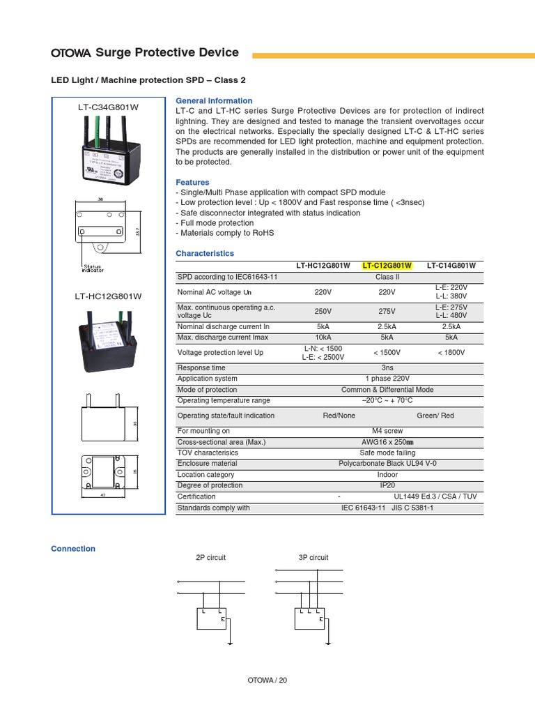 LT-C12G801W Datasheet en | PDF | Alternating Current | Electrical Engineering