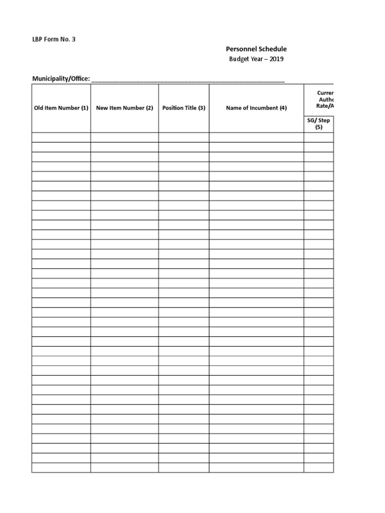 LBP Form 3 Final | PDF
