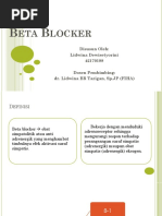 Mekanisme Beta Blocker | PDF