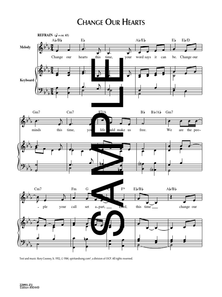 Change Our Hearts | Performing Arts | Leisure | Free 30-day Trial | Scribd