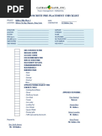 Work Inspection Request Form (WIR) | PDF | Specification (Technical ...