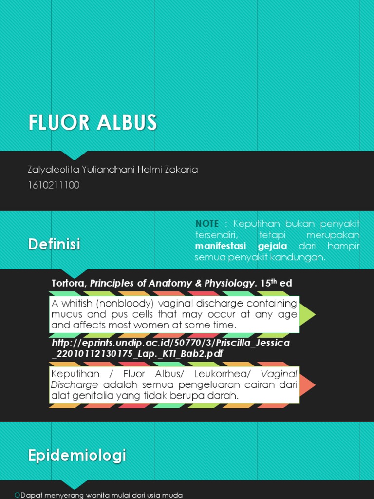 Fluor Albus | PDF