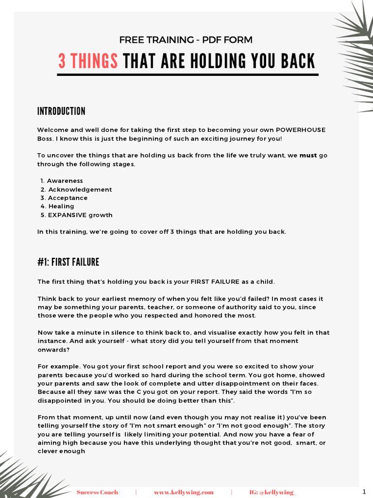 Freebie PDF-2 PDF | PDF | Thought | Motivation