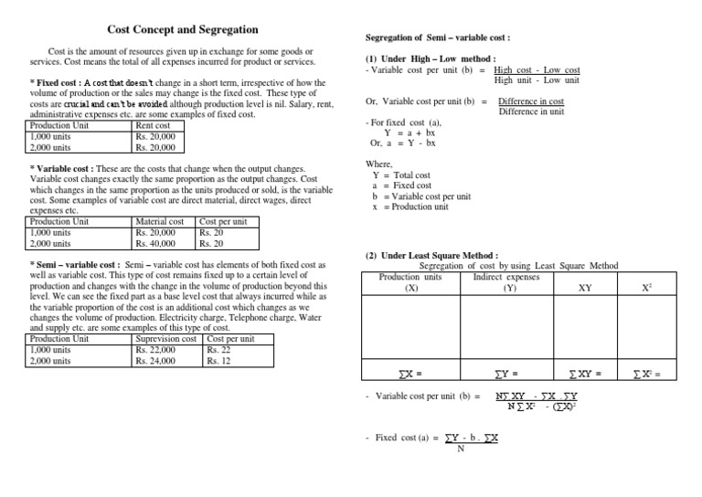 Cost Segregation Concepts Explained | PDF | Cost | Production And ...