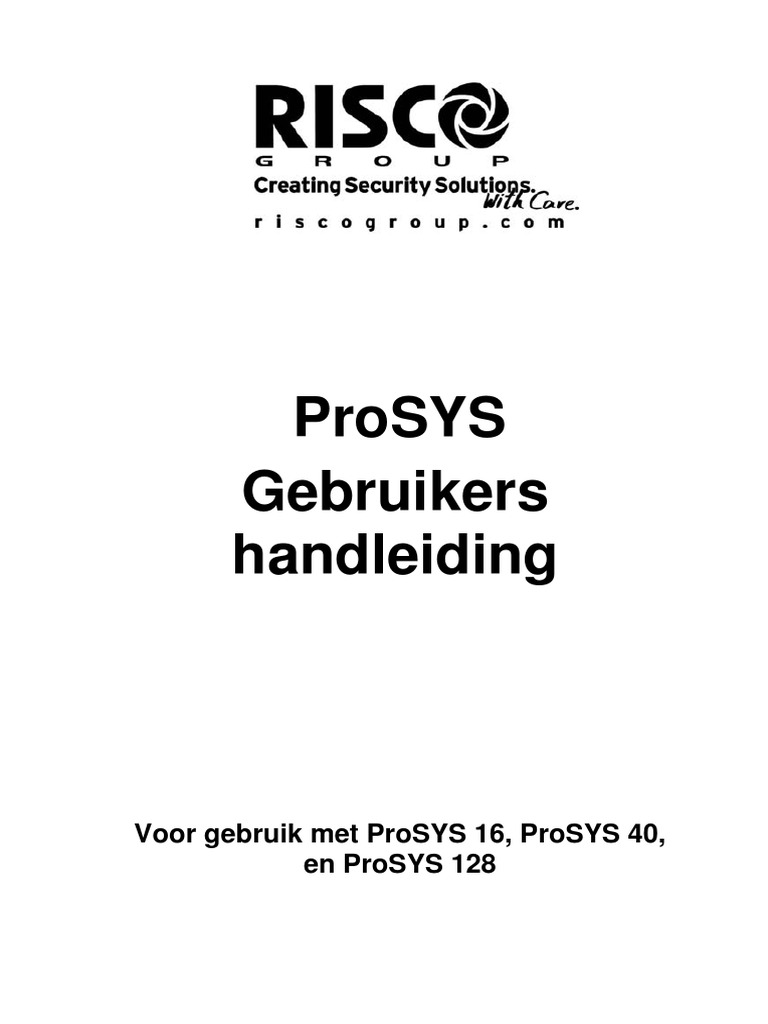 Prosys Handleiding Pdf
