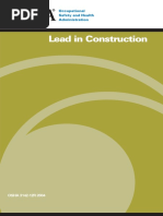 Lead Toxic Heavy Metals Fact Sheet | PDF | Lead | Medical Specialties