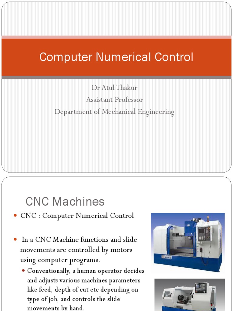 7.1 CNC | PDF | Numerical Control | Machining