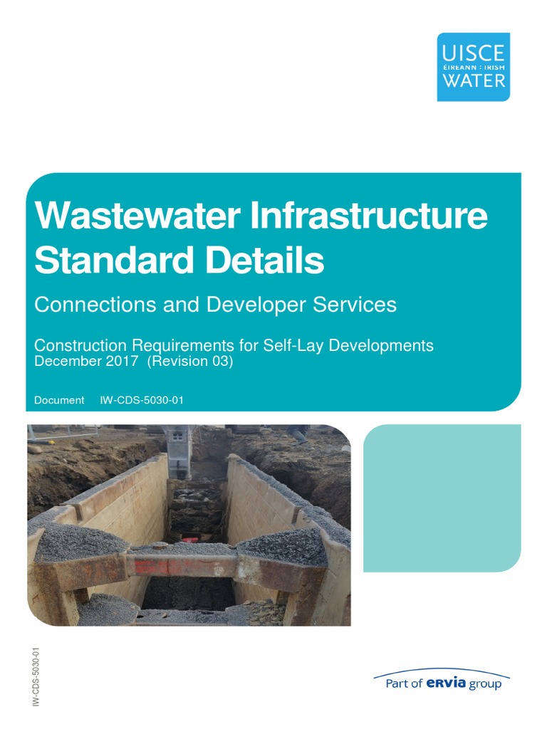 Wastewater Standard Details | PDF | Sanitary Sewer | Pumping Station