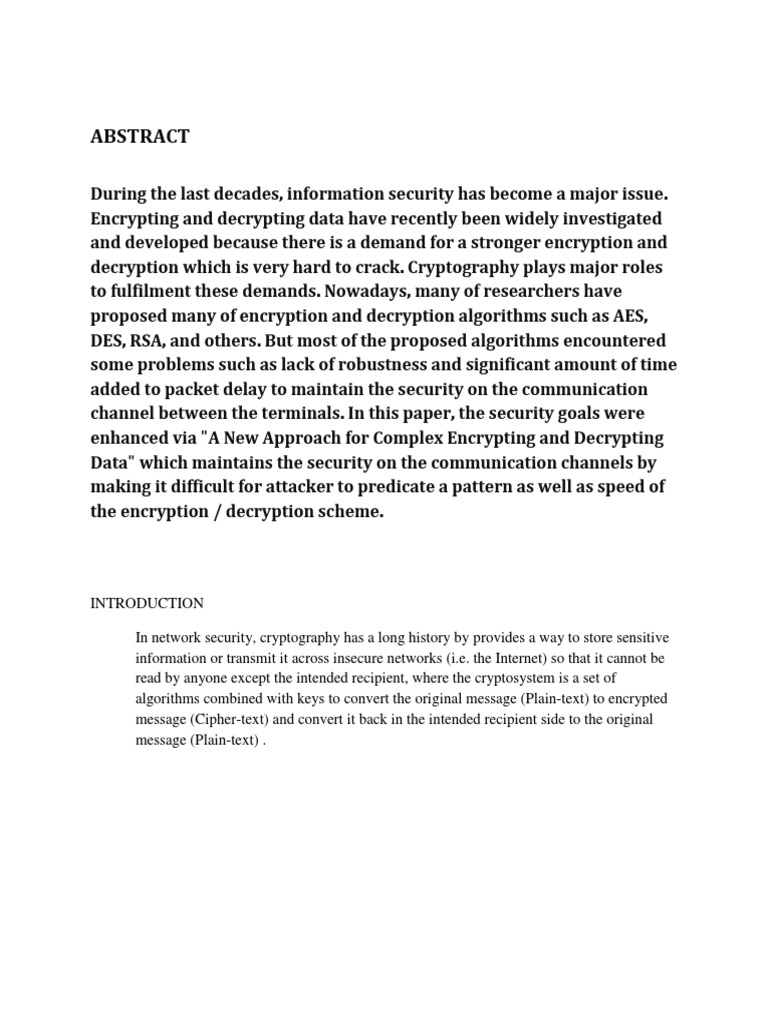 Abstract | PDF | Python (Programming Language) | Cryptography