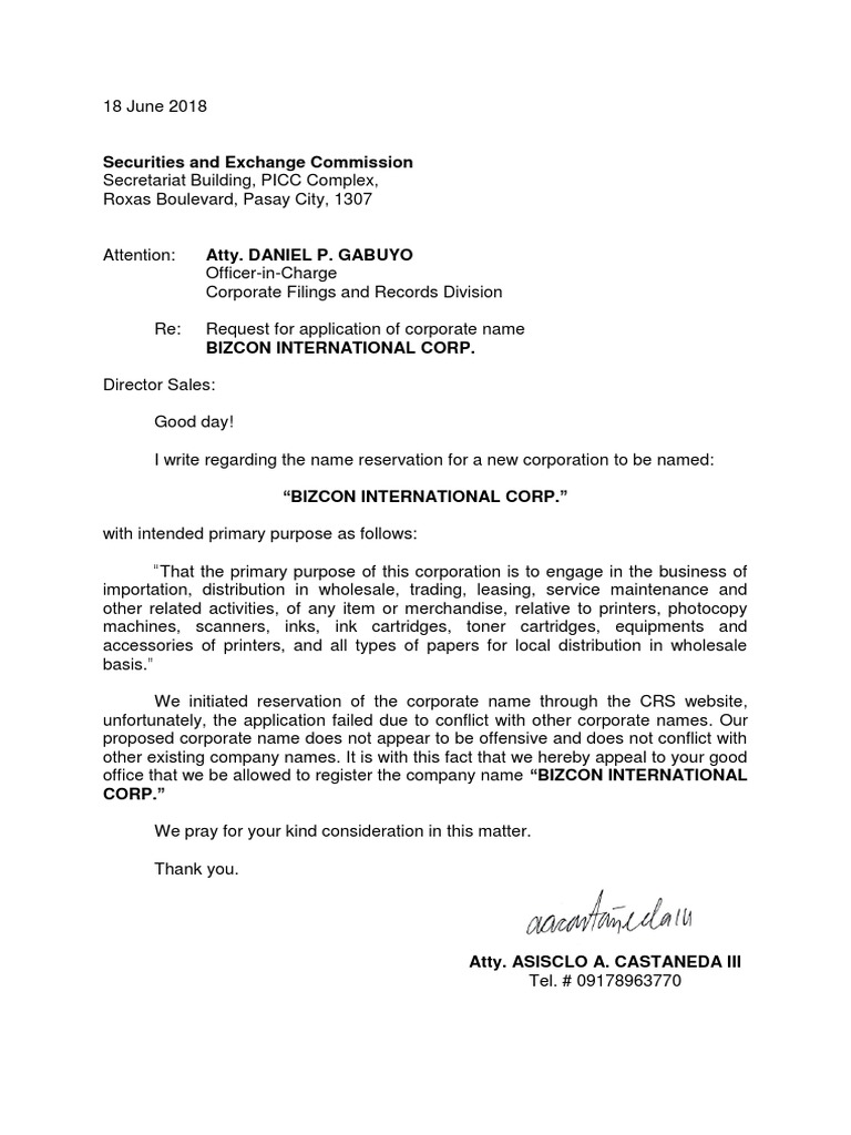 Appeal Letter | PDF