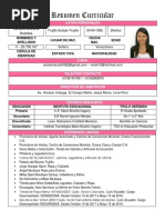 CURRICULUM VITAE BASICO Paola | PDF