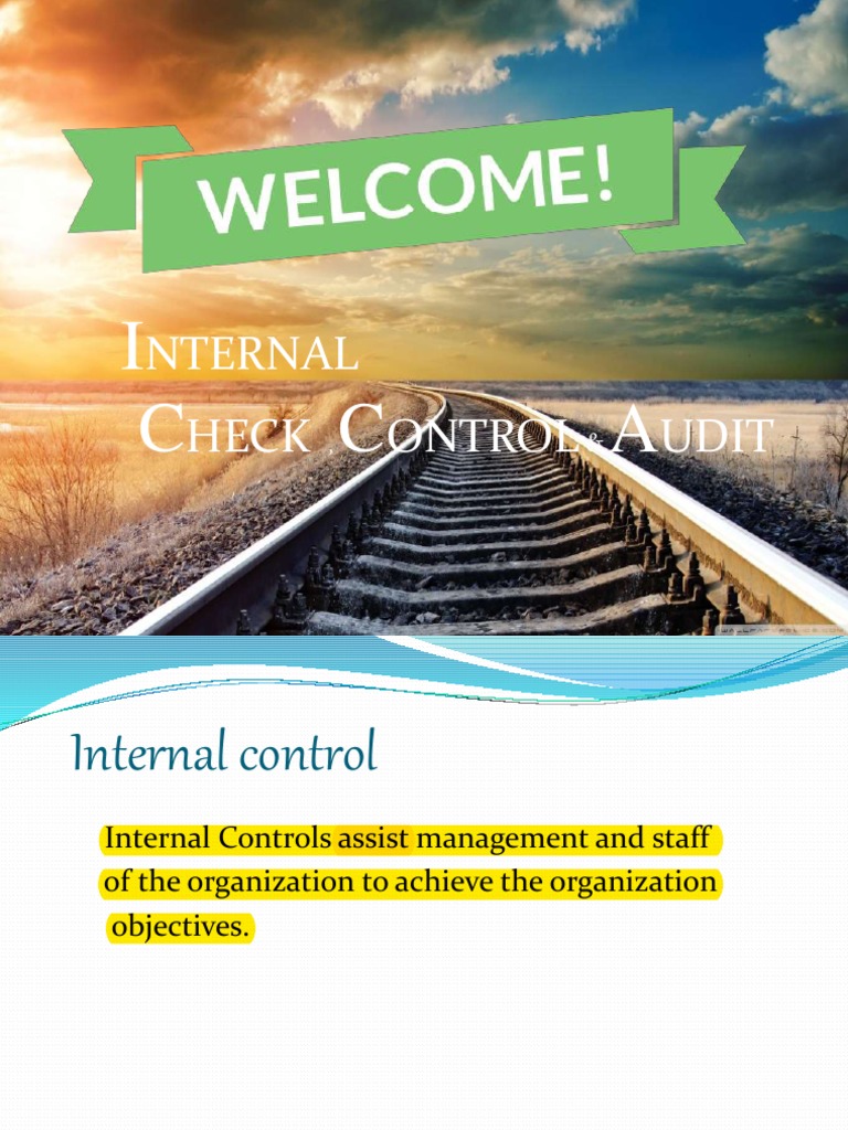 6-Internal Control and Audit | PDF | Internal Control | Internal Audit