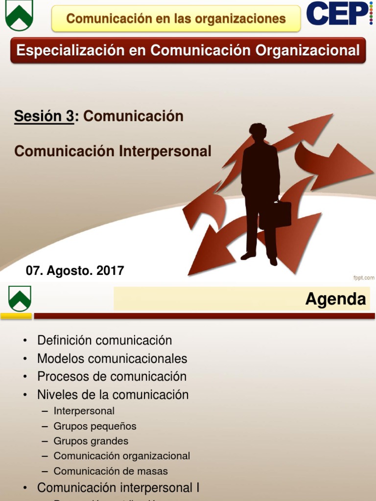 Comunicación Interpersonal I | PDF | Percepción | Aprendizaje