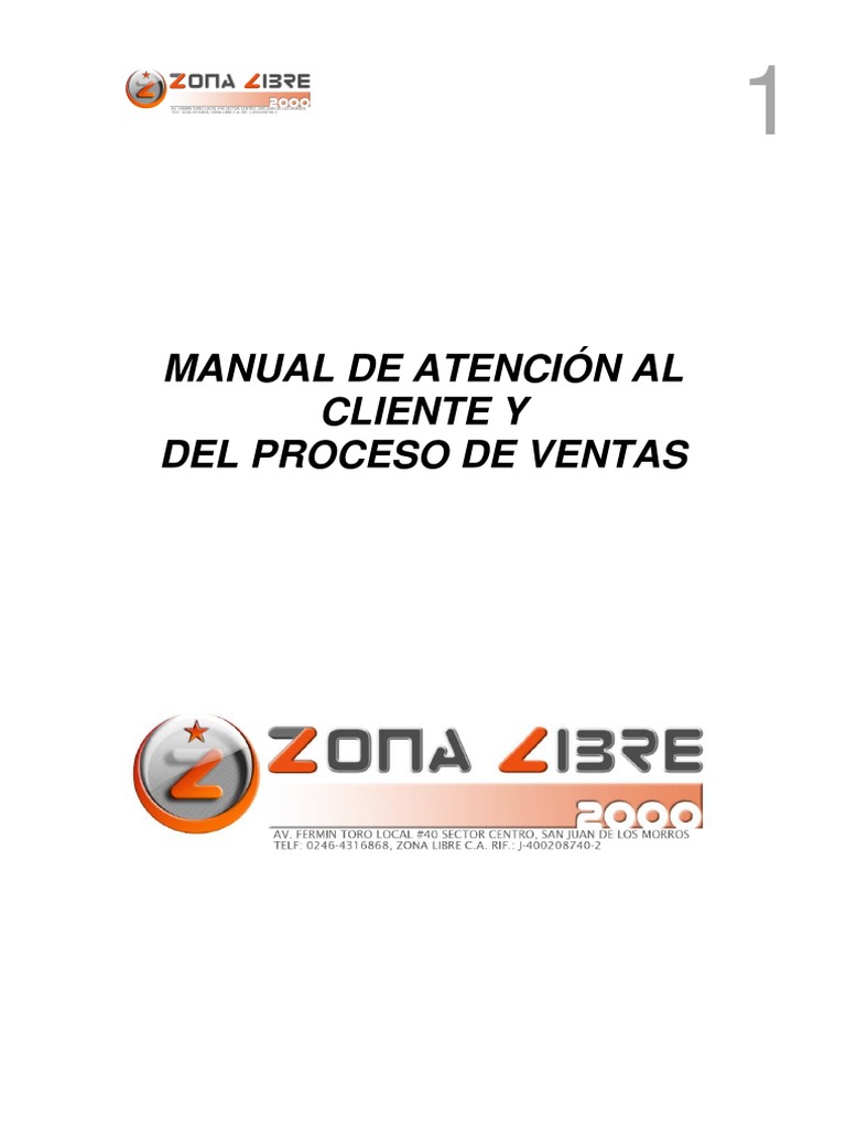 Manual de Atención Al Cliente y | PDF | Cliente | Marketing