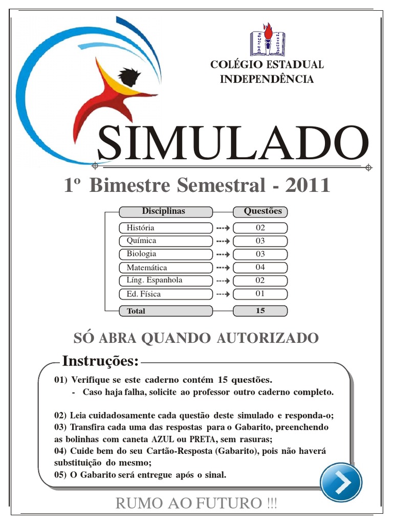 Capa Simulado Independencia | PDF