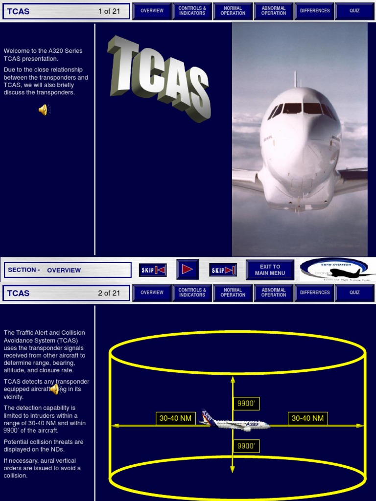 TCAS | PDF | Transponder (Aeronautics) | Aviation