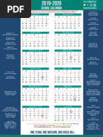 NTU Academic Calendar - AY2019-20 (Semester) | PDF | Academic Term ...
