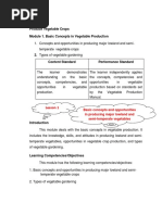 MELC TLE 9 Agri-Crop Production | PDF