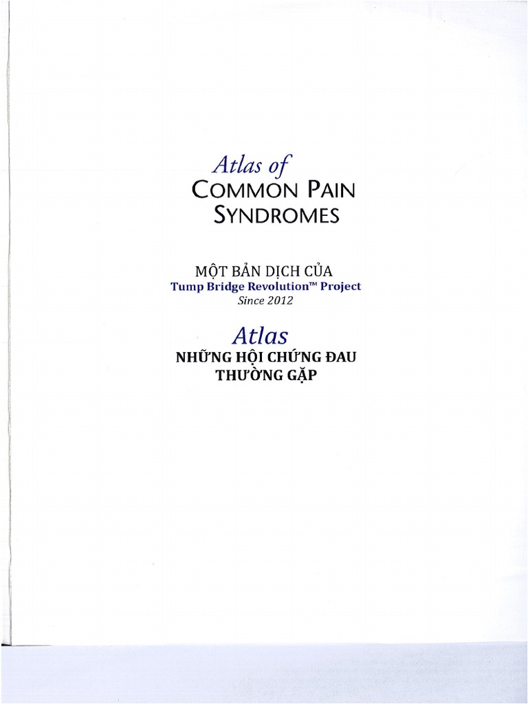 Atlas Common of Pain Syndromes | PDF