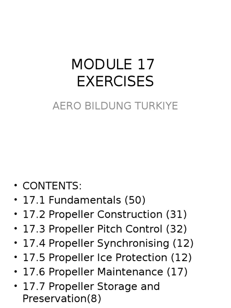 17 Module | PDF | Fibers | Propeller