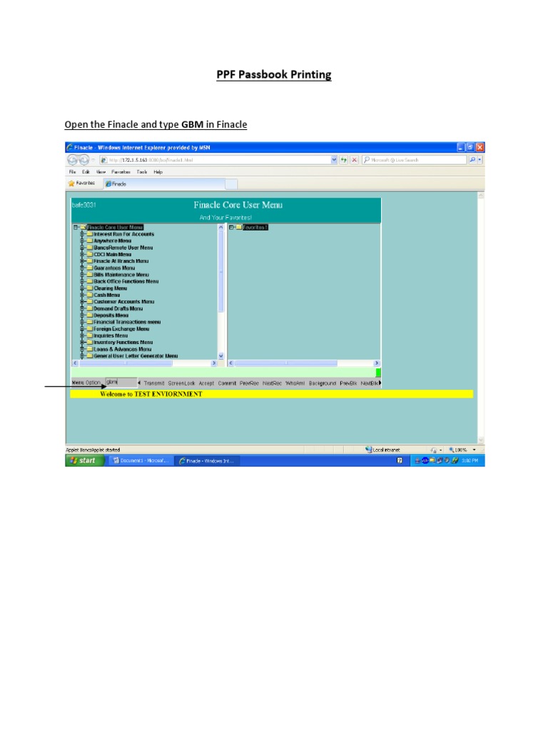 PPF Passbook Printing | PDF