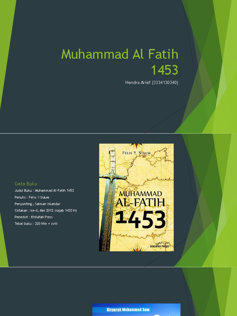 Sejarah Muhammad Al-Fatih | PDF | Agama & Spiritualitas