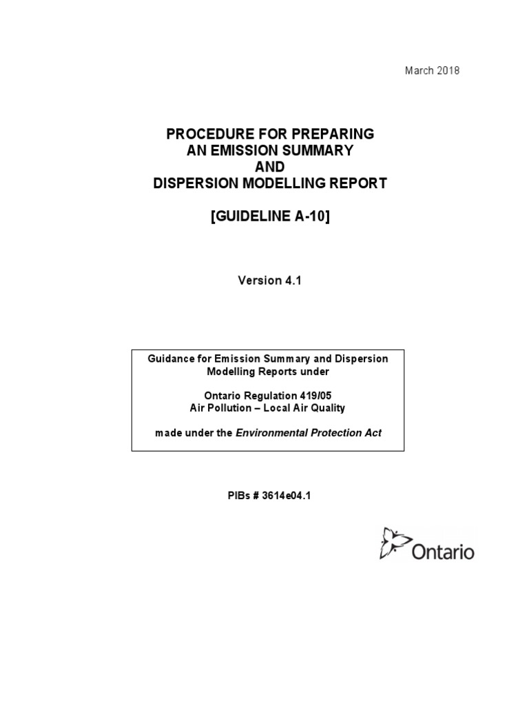ESDM Procedure | PDF | Air Pollution | Regulatory Compliance