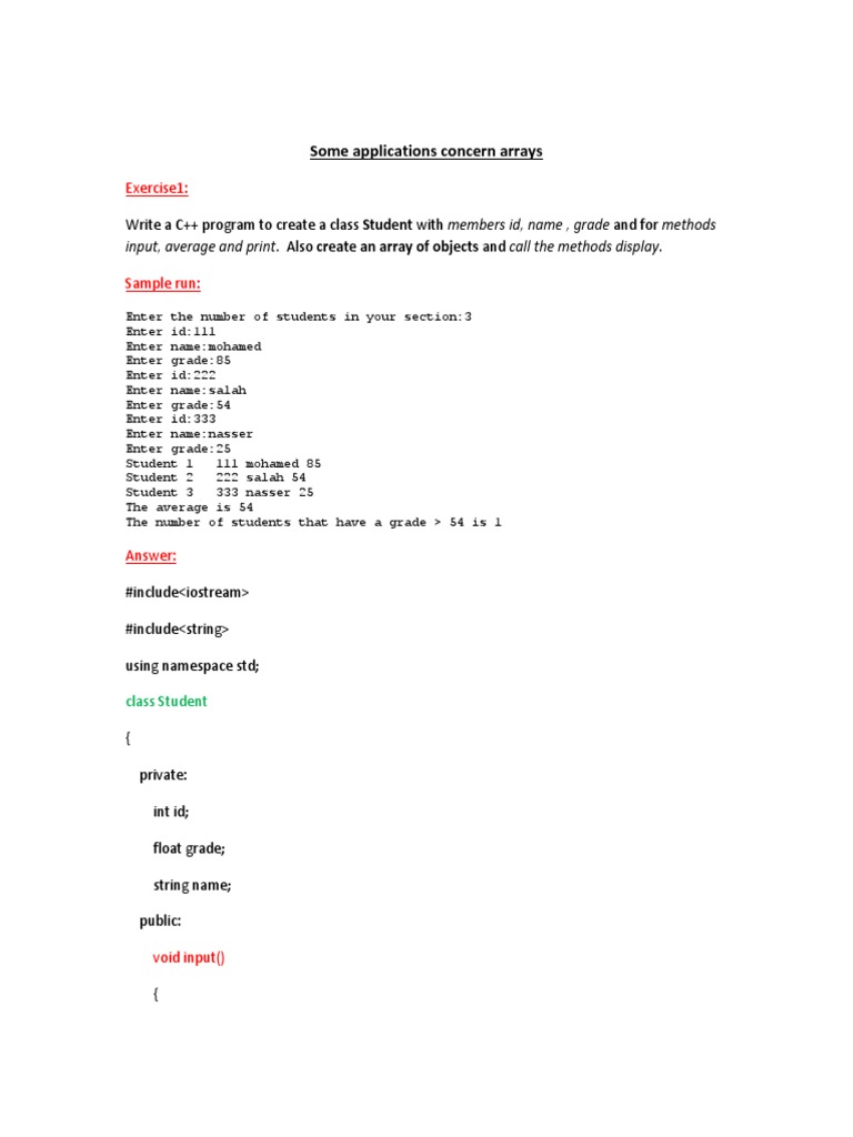 Applications Com Ncern Arrays Pdf Array Data Structure Subroutine