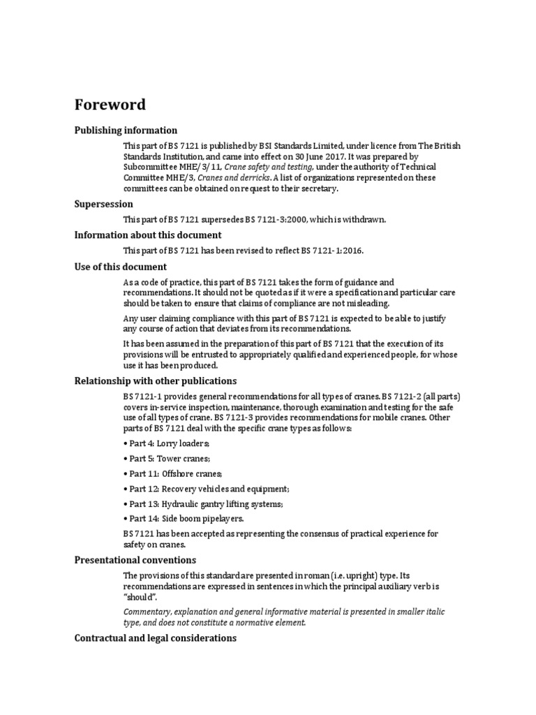 Foreword: Publishing Information | PDF | Crane (Machine) | Business