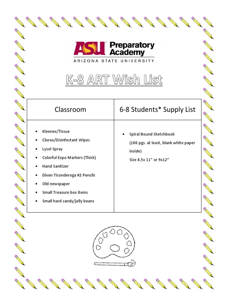 Supply Wish List | PDF