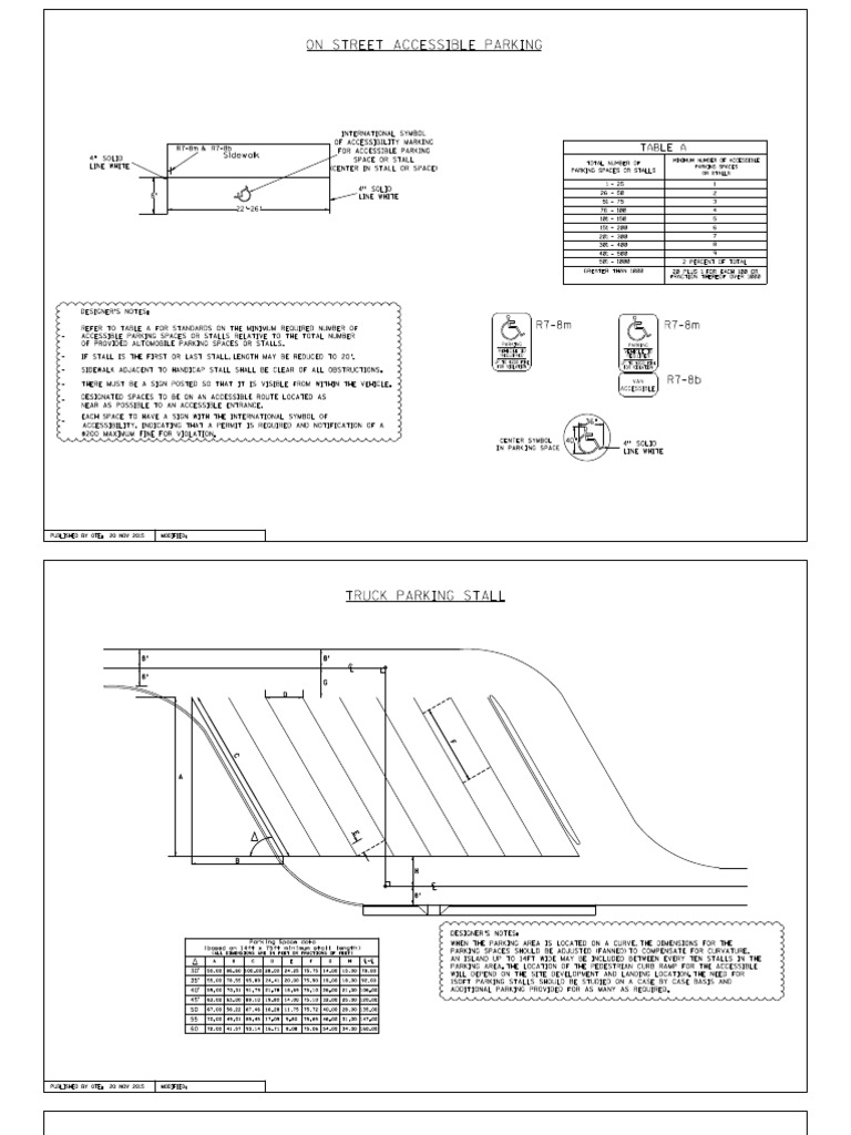 On Street Accessible Parking: Sidewalk | PDF | Parking | Parking Lot