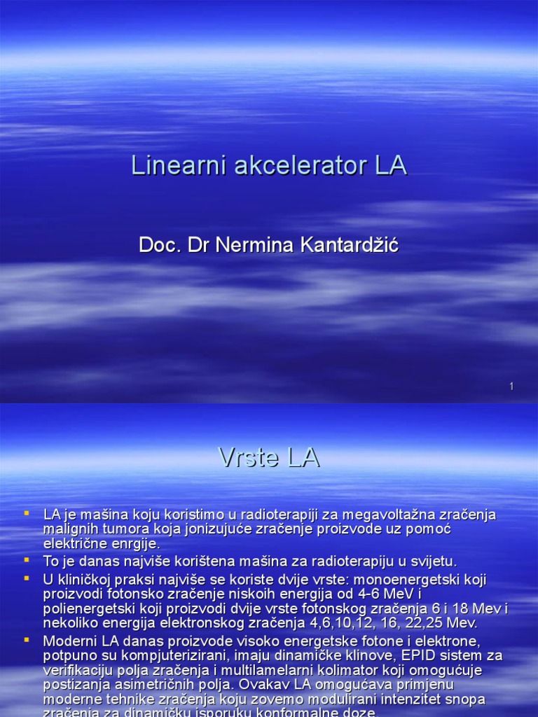 9.linearni Akcelerator LA | PDF