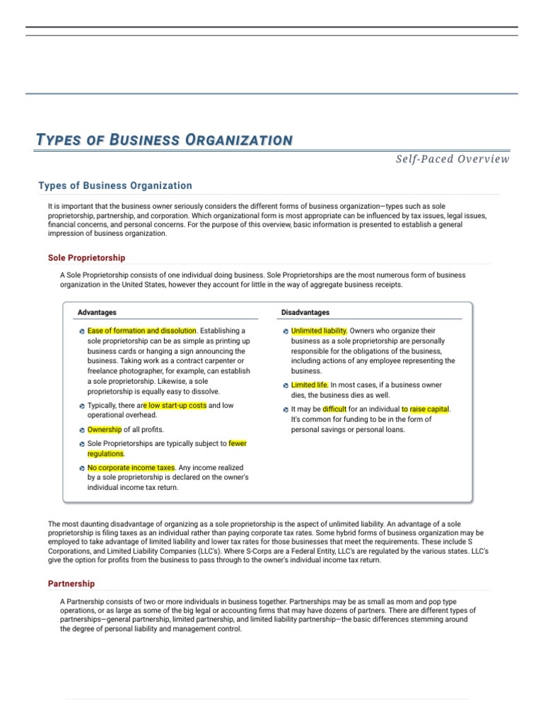 Forms of Business Organization..2 | PDF | Limited Liability Company ...