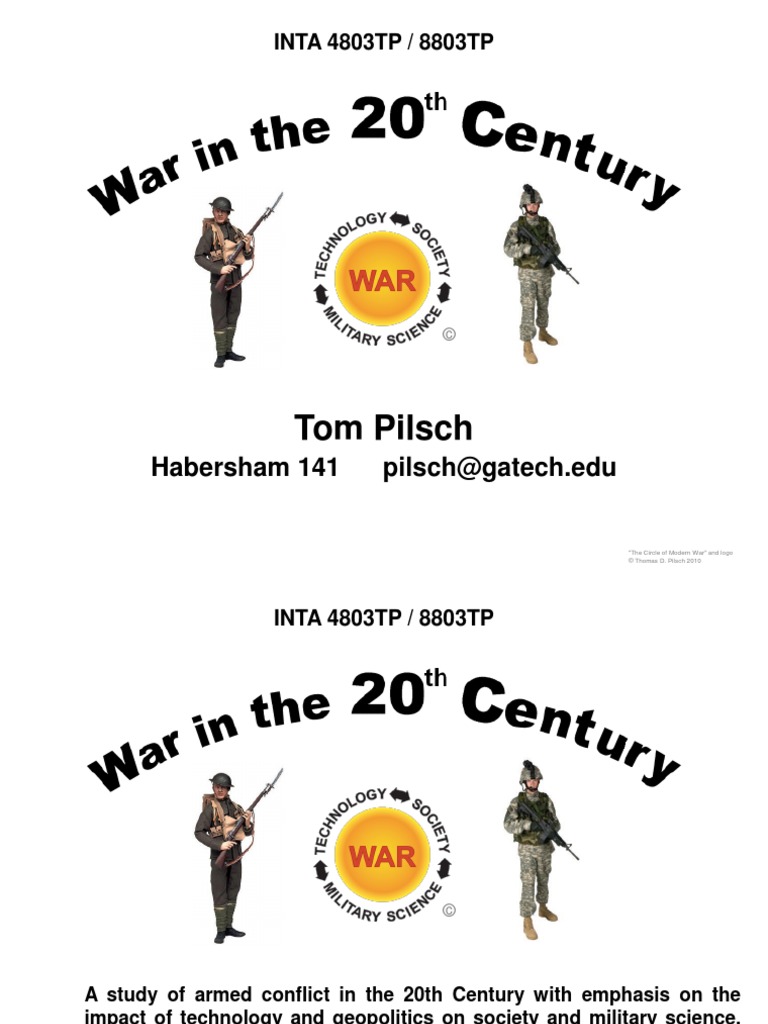 Introduction-War in 20th Century | PDF | Test (Assessment) | Unrest