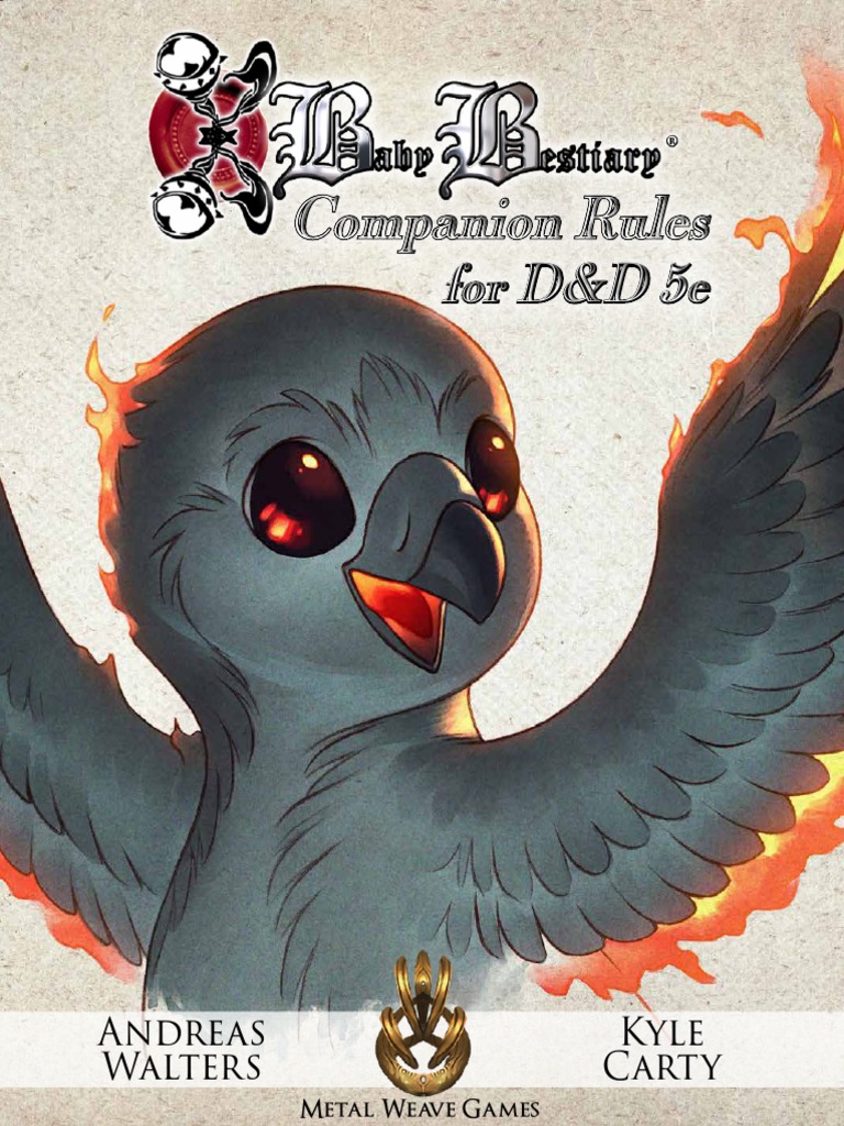 Baby Bestiary 5e Beast Companion | PDF | D20 System | Dungeons & Dragons