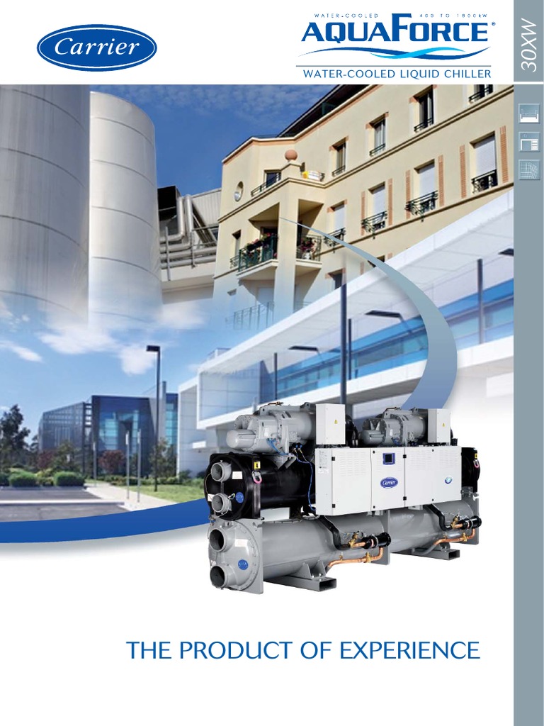 Carrier Aquaforce 30XW Chiller Overview | PDF | Air Conditioning | Heat ...