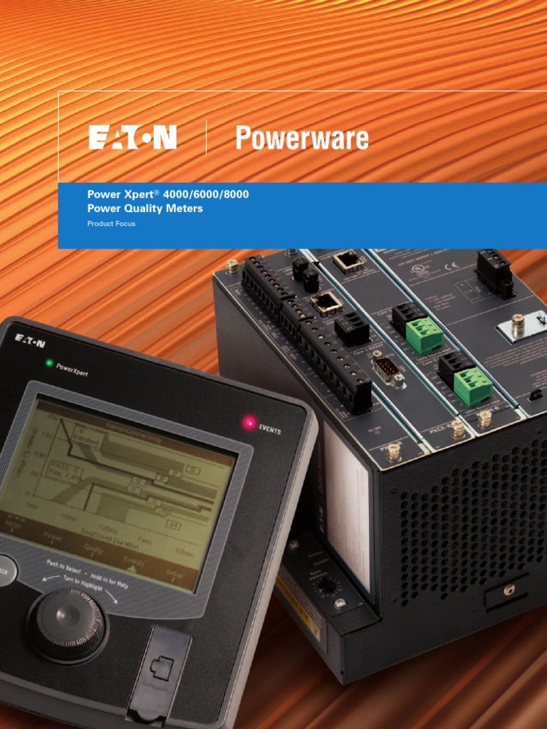 Power Xpert Power Quality Meters: Product Focus | PDF | Computer ...