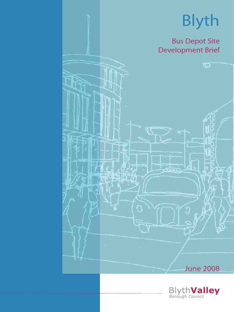 BVBC Bus Depot Site Development Brief | PDF | Sustainability | Coal Mining