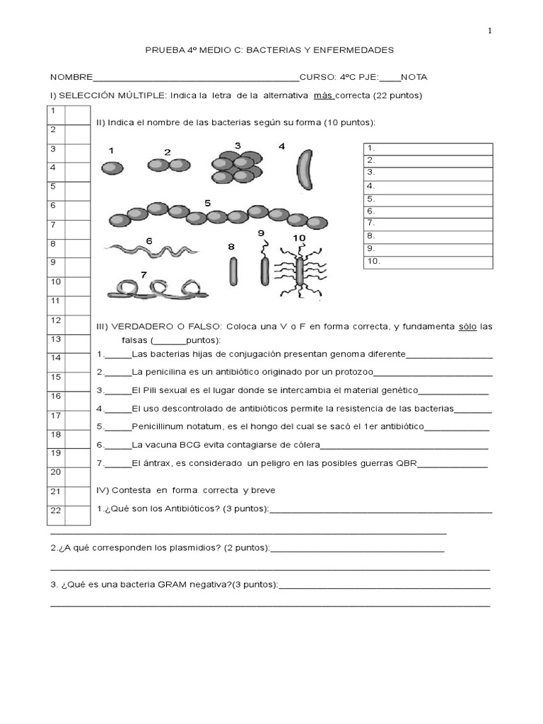 doc2pBACTERIA-07 | PDF | Las bacterias | Patologia clinica
